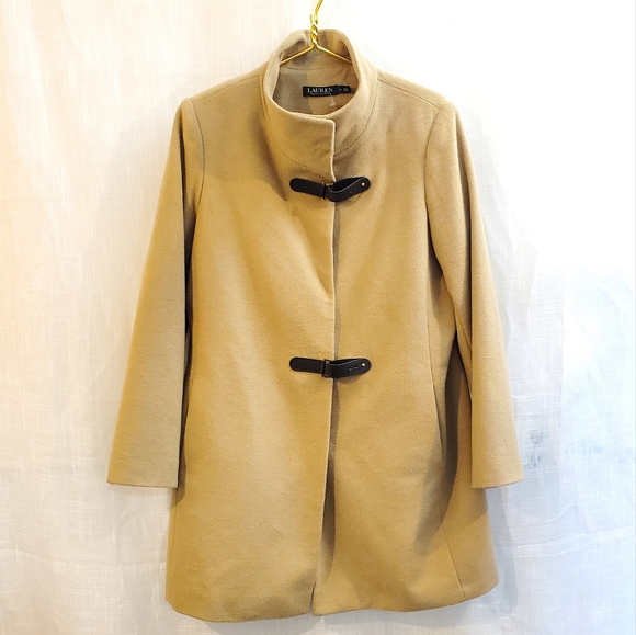 Lauren Ralph Lauren | Jackets & Coats | Ralph Lauren Buckle Front Coat ...